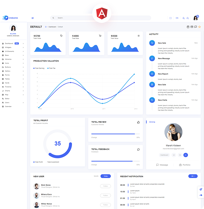 Endless - Premium Admin Template